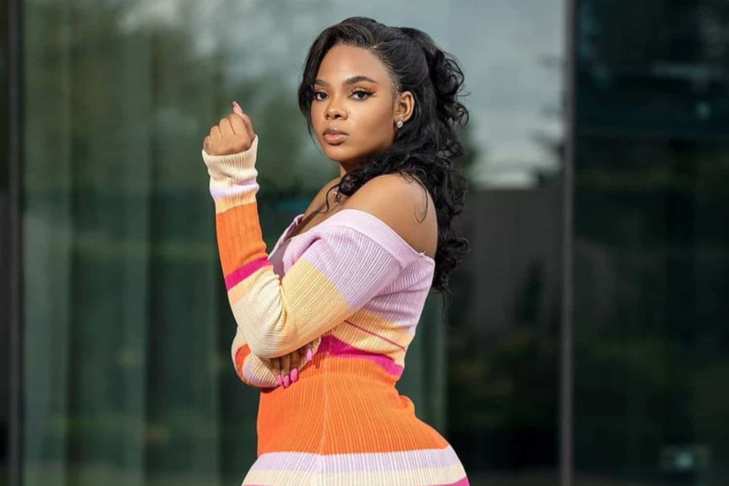 PHOTOS: Londie London Stuns in a Classy Brown Dress - HowSouth Africa ...