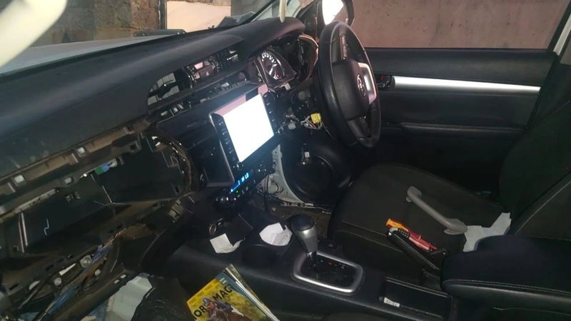Thieves Disintegrate Toyota Hilux Interior, Steal Computer Box in ...